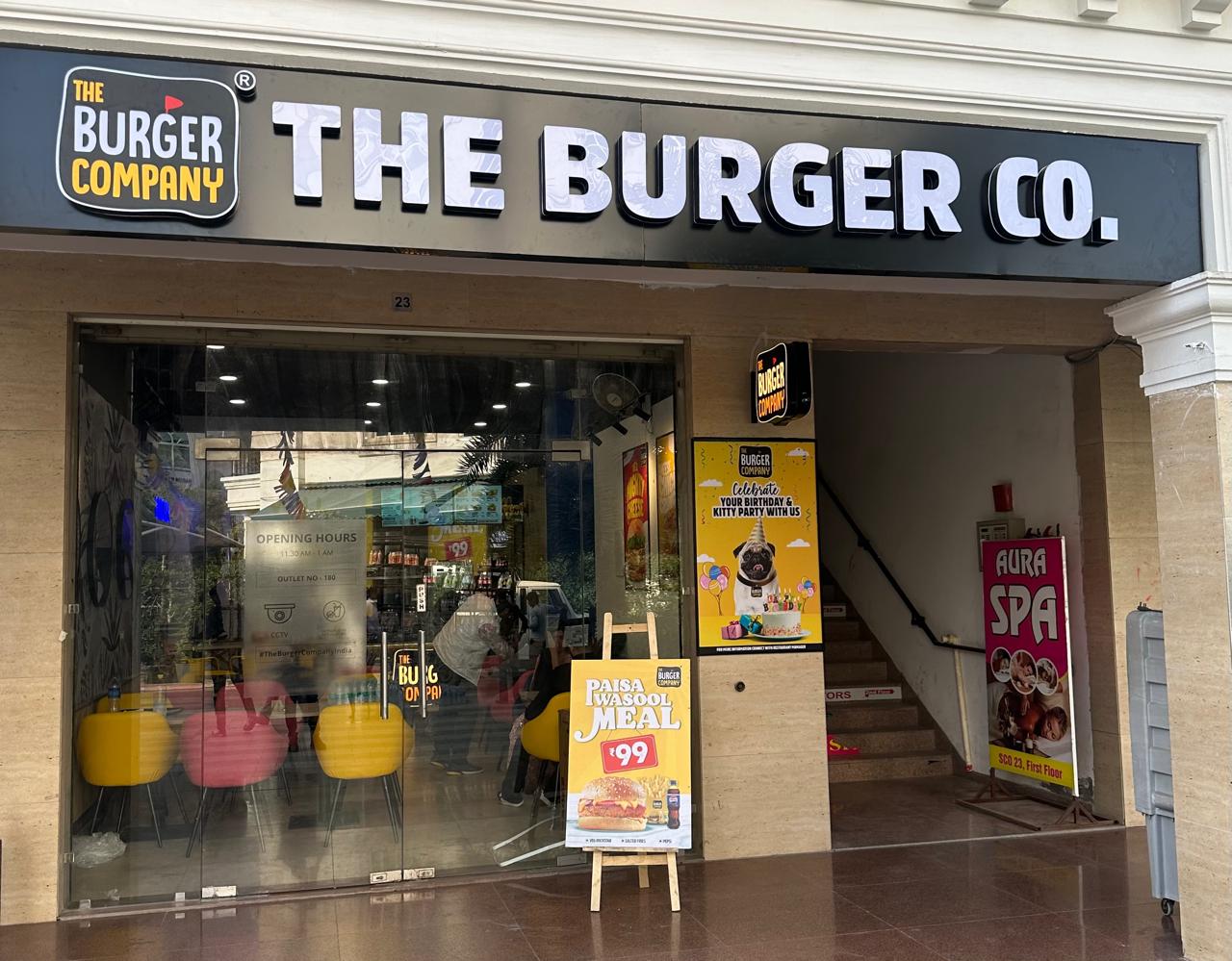 The Burger Company Opens In Faridabad, Hits 180 Stores - BW Retail World